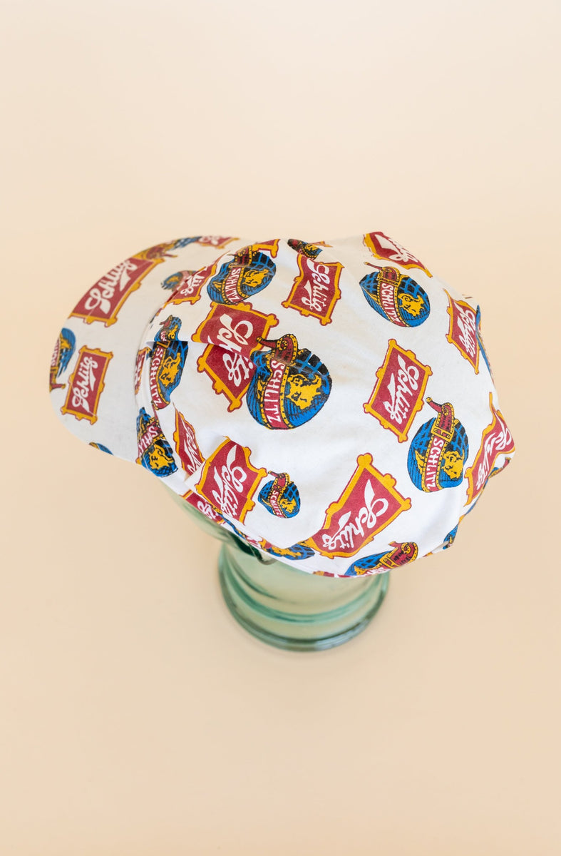1970's Schlitz Beer Trucker Hat All Over Print Logo Cap – Widow's Blow