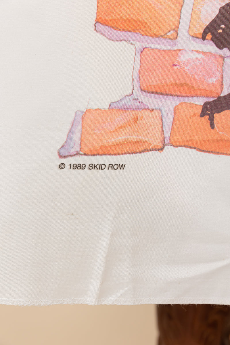 Vintage 1980's Skid Row Classic Album Canvas Fabric Poster Flag | Heav ...