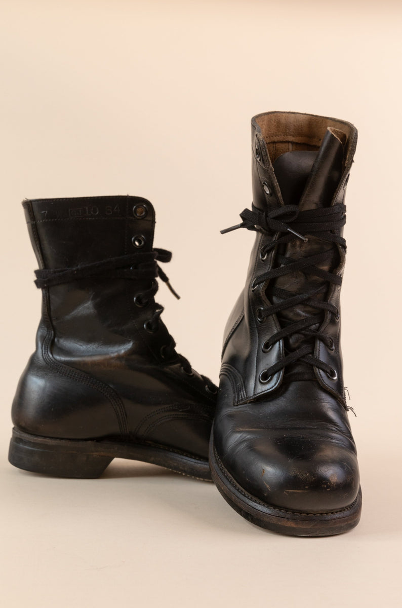 Vintage 1980's Landis Boots Men's Leather Brown Biltrite | Landis ...