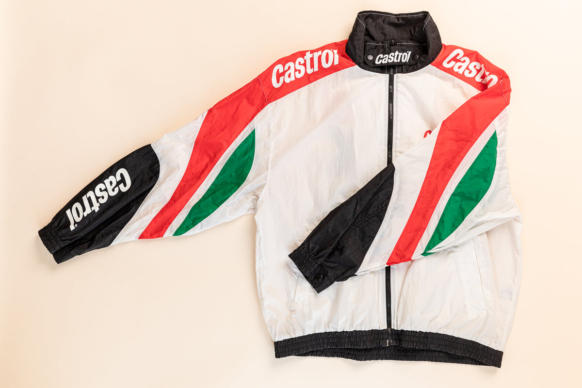 Vintage Castrol GTX Racing Windbreaker Jacket | Nascar Jacket | Drag R ...