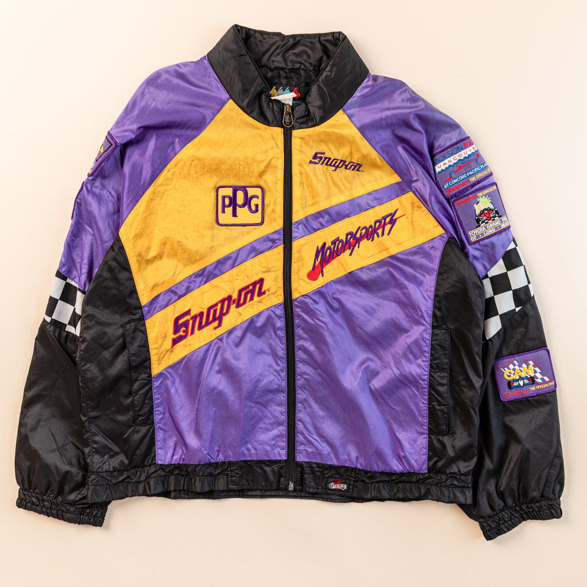 Vintage Snap-On Racing Jacket Grand Prix Jacket 1990's Snap-On Jacket ...